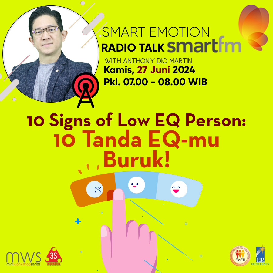 Smart Emotion: 10 Signs of Low EQ Person (10 Tanda EQ-mu Buruk) HR ...